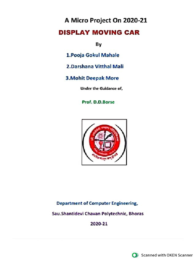 CGR Microproject | PDF