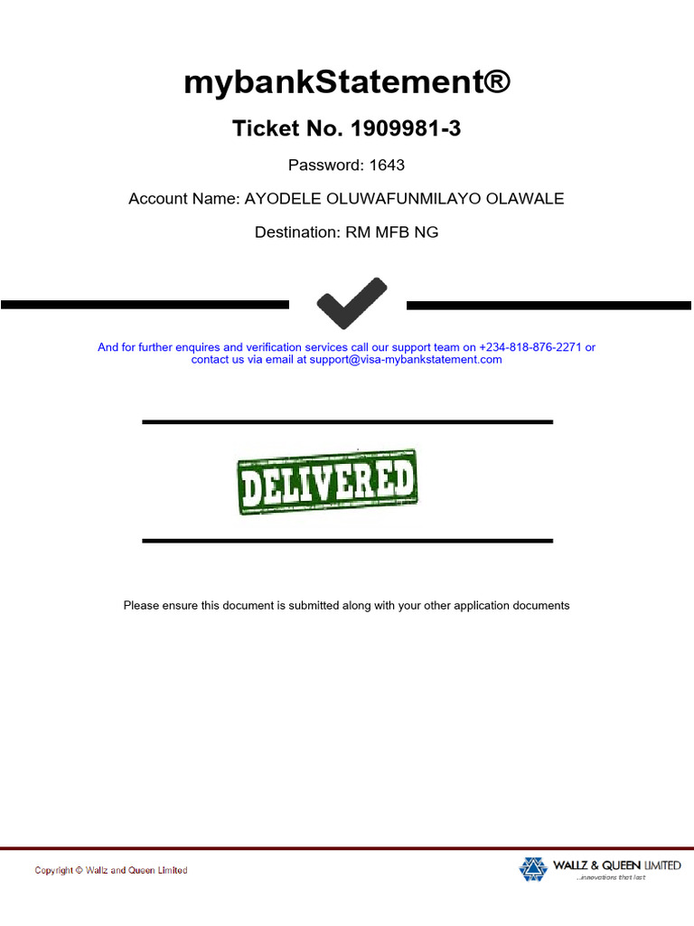 Ticket | PDF | Business | Finance & Money Management