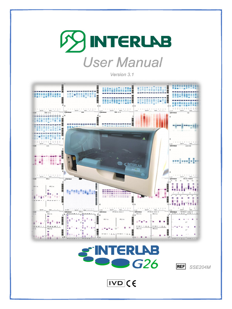 Interlab G26 Manual Ver 3.1 - ENG | PDF | Gel Electrophoresis