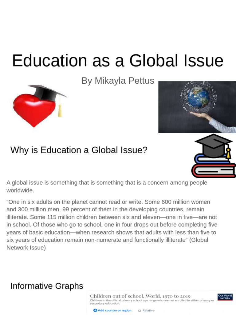 Education Global Issue | PDF | Self-Improvement | Wellness