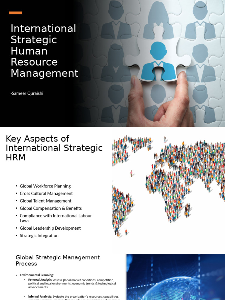International Strategic Human Resource Management | PDF | Human ...