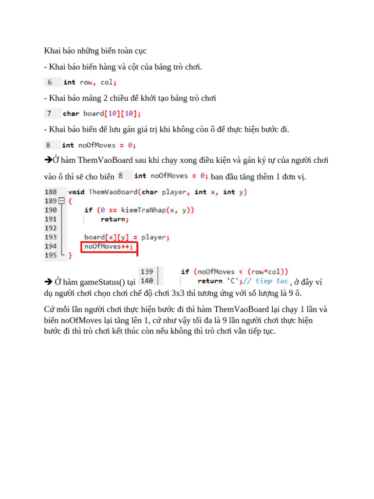 Giải Thích Code 2 | PDF