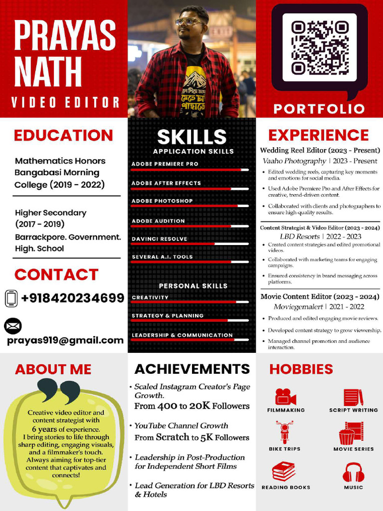 Prayas Nath Resume | PDF