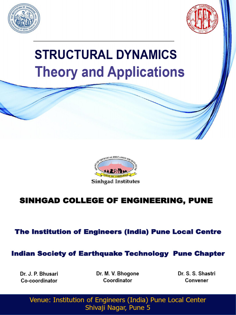 A Refresher Course On Structural Dynamics | PDF | Mechanical Engineering | Mechanics
