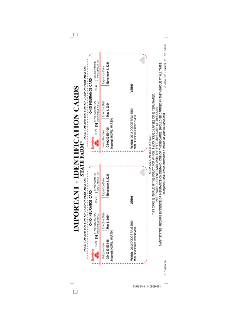 Fwd ID CARD | PDF | Insurance | Financial Risk