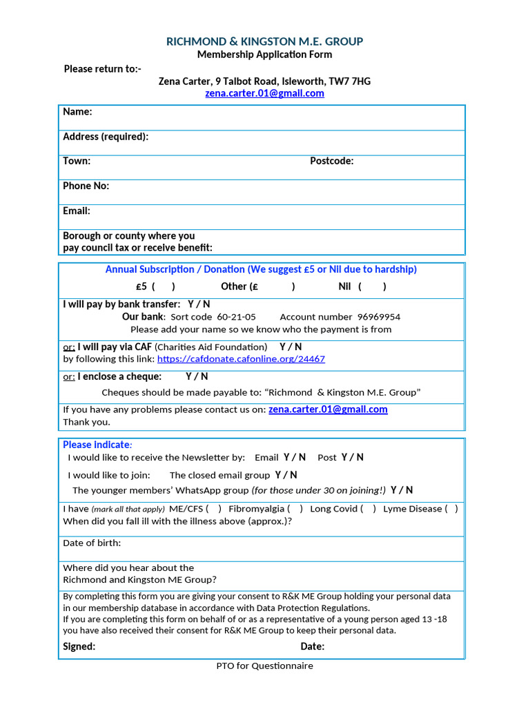 Application Form 2024 - V2 | PDF