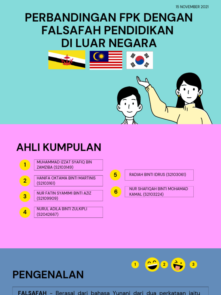 G2 - Perbandingan FPK DGN Falsafah Pendidikan Luar Negara | PDF