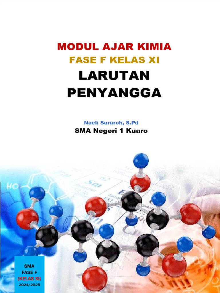 Modul Ajar Larutan Penyangga Kelas XI | PDF