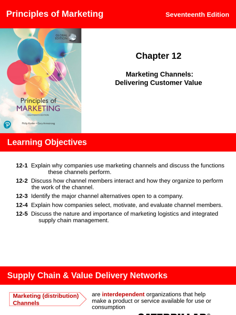 Chapter 12 PowerPoint | PDF | Logistics | Supply Chain Management