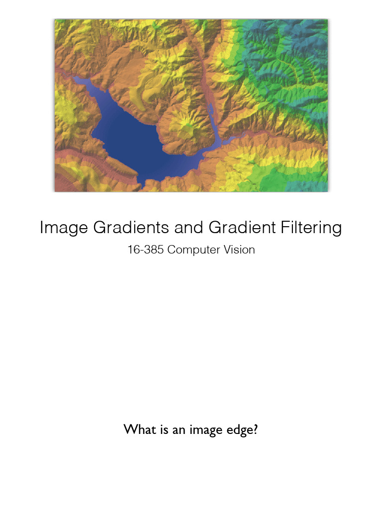 4.0 Image Gradients and Gradient Filtering | PDF | Computer Engineering | Telecommunications ...
