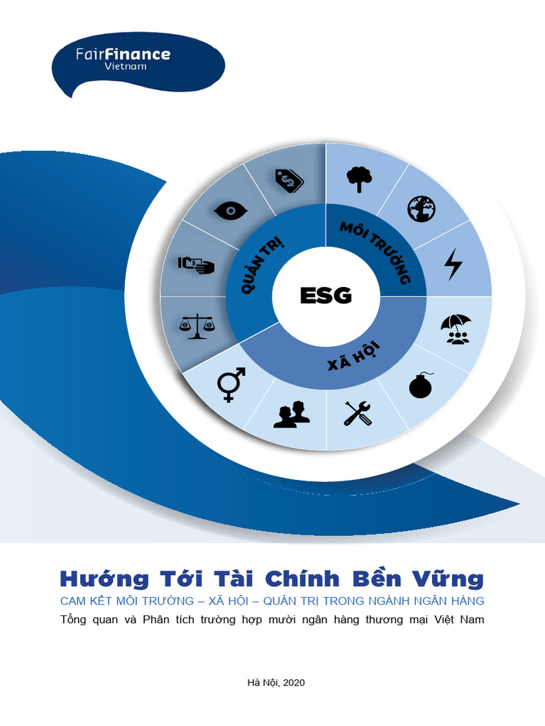 Cam Ket Chinh Sach Ngan Hang Ve ESG | PDF