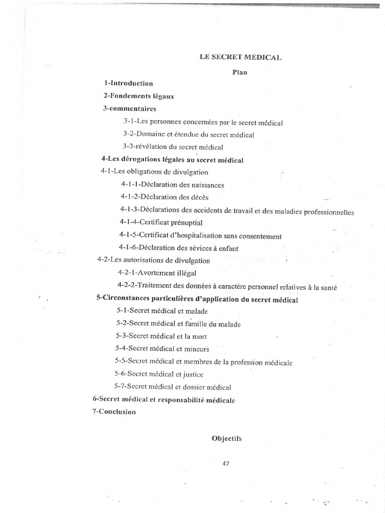 LE SECRET MEDICAL (3) (1) | PDF