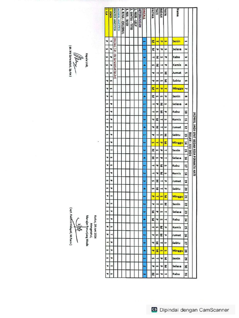 Jadwal Ok Fix - Compressed - Compressed | PDF