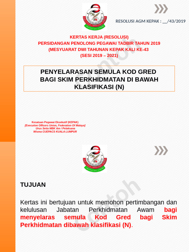 Slide Resolusi AGM 43 KEPAK | PDF