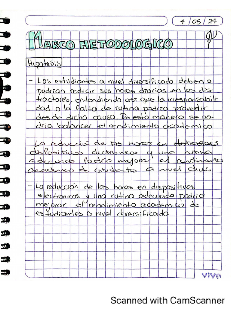 Marco Metodológico-Metodología de la Inv | PDF