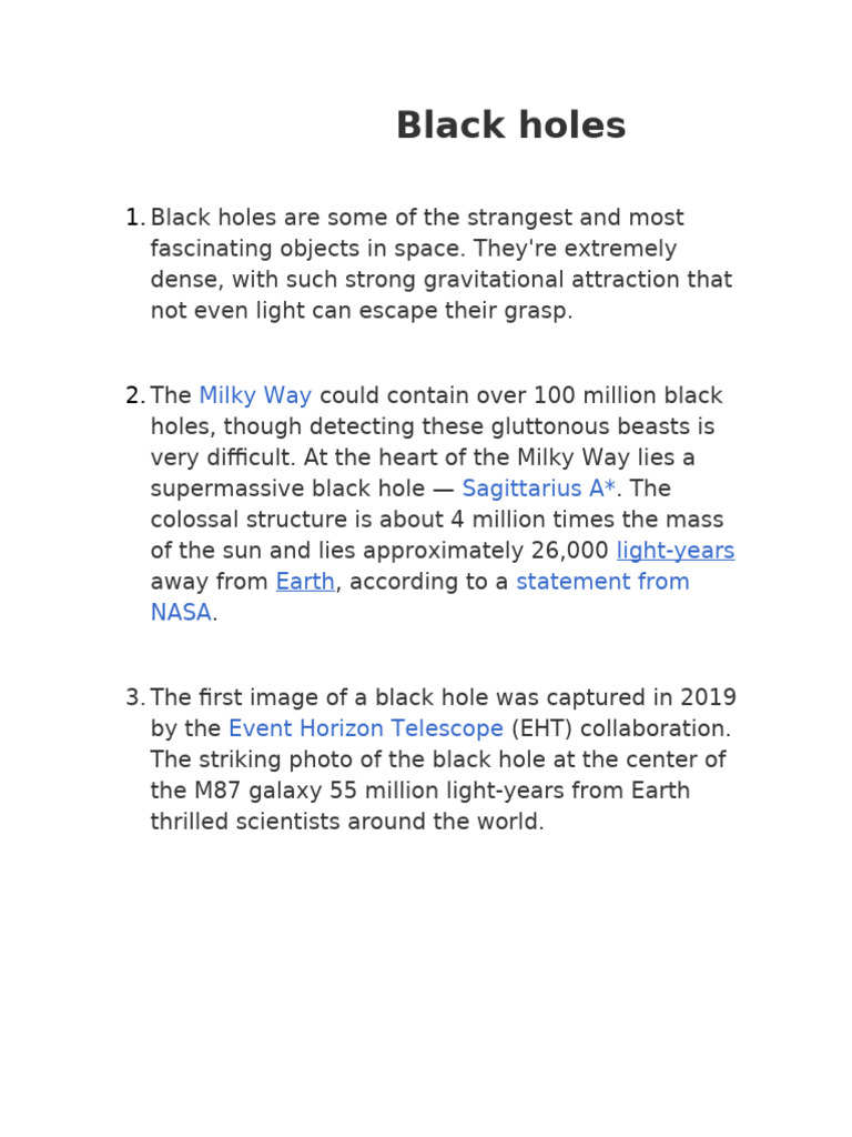 Document | PDF | Black Hole | Hawking Radiation
