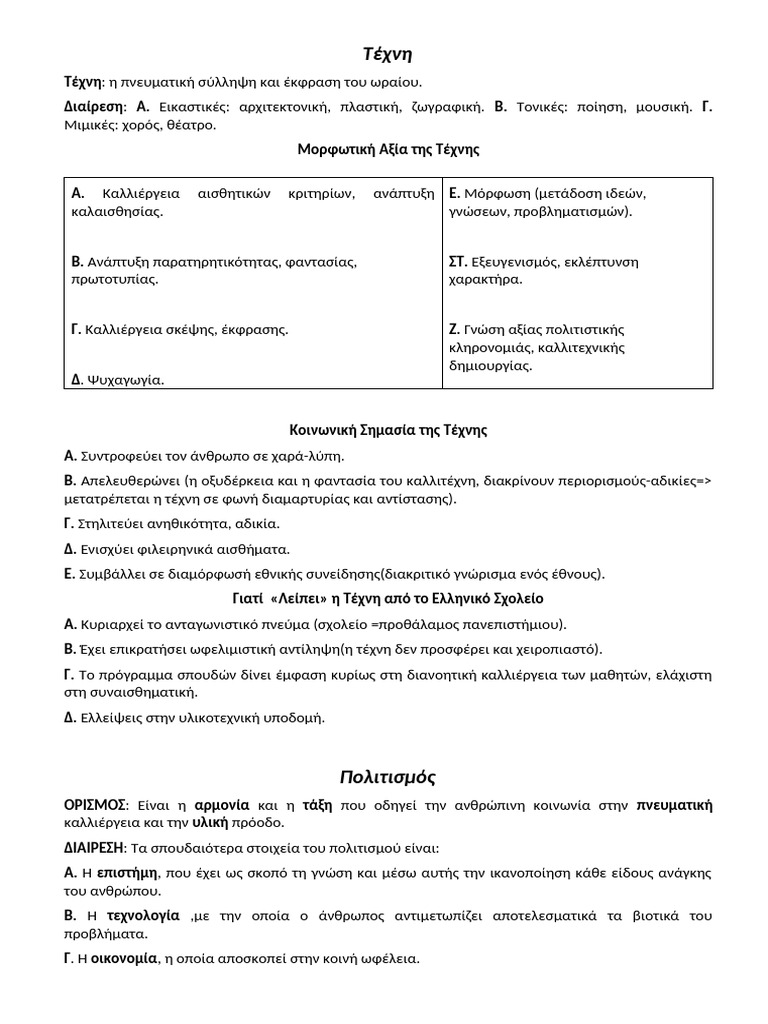 Τέχνη | PDF
