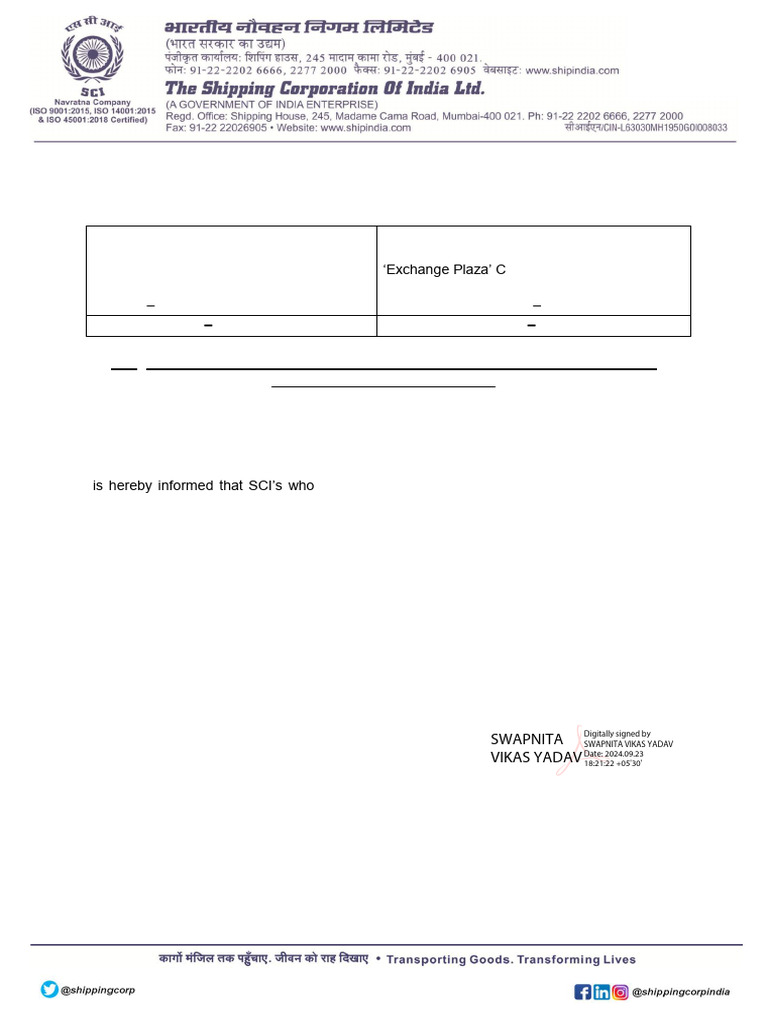 Sub: Disclosure Under Regulation 30 of SEBI (Listing Obligations and ...