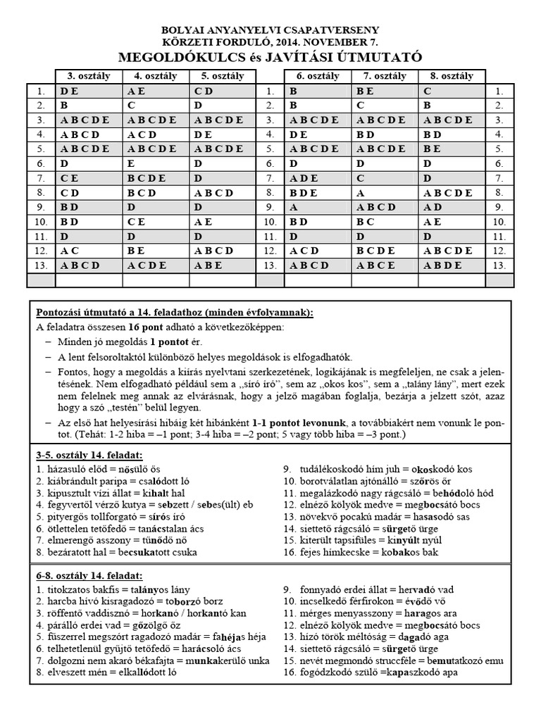 Korzeti Megold | PDF