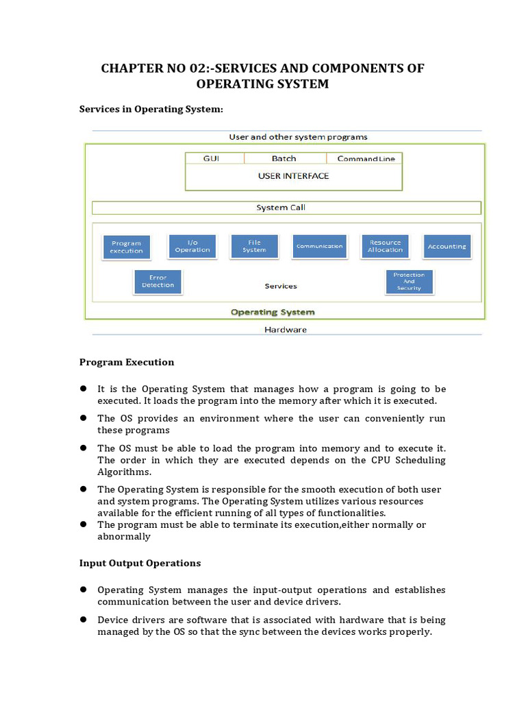 Osy Chapter 02 | PDF | Operating System | Computer Data Storage