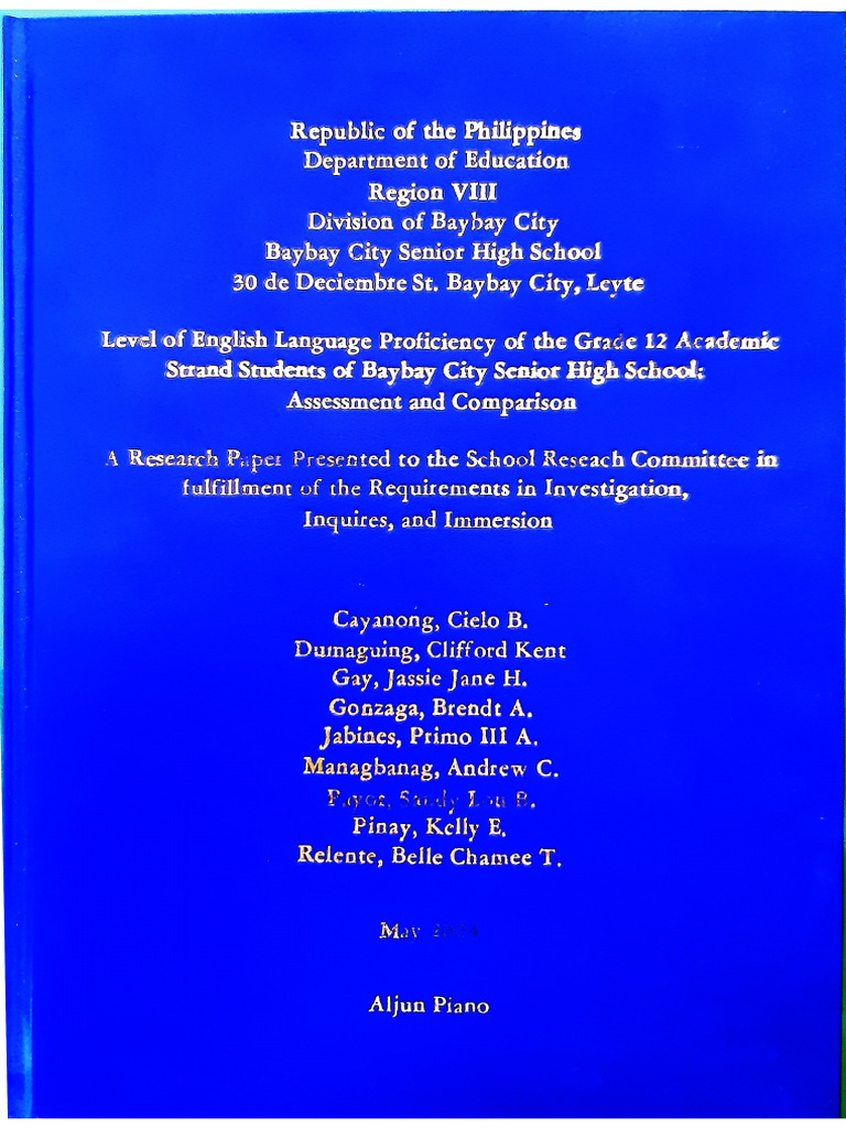 PRAC 2 Research Example | PDF