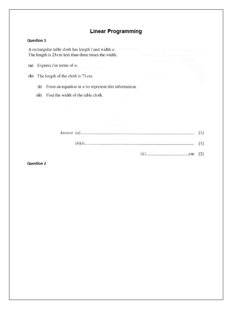 Linear Programming-CORE | PDF