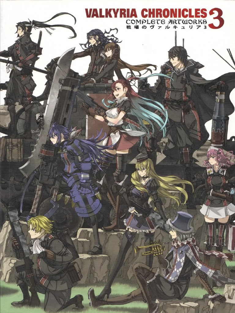 Valkyria Chronicles 3 Complete Artworks (English) (2011) | PDF
