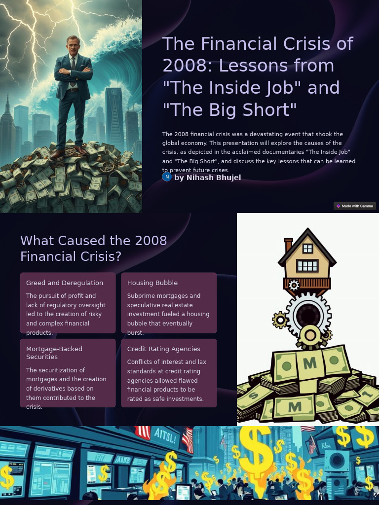 Lessons from the 2008 Financial Crisis | PDF | Credit Rating Agency ...