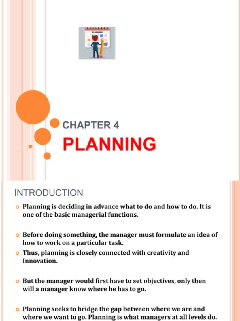 Planning BST Class 12 | PDF