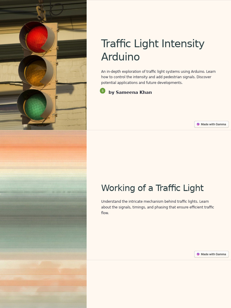 Traffic-Light-Intensity-Arduino | PDF | Traffic Light | Traffic