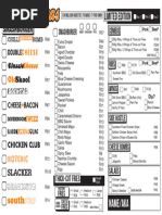 RocoMamas Menu and Prices Overview | PDF | Sauce | Bacon