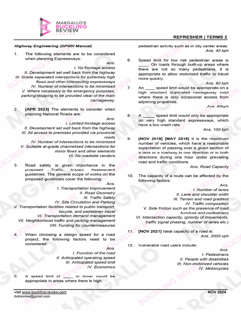 unlocked-TERMS 2 Refresher | PDF