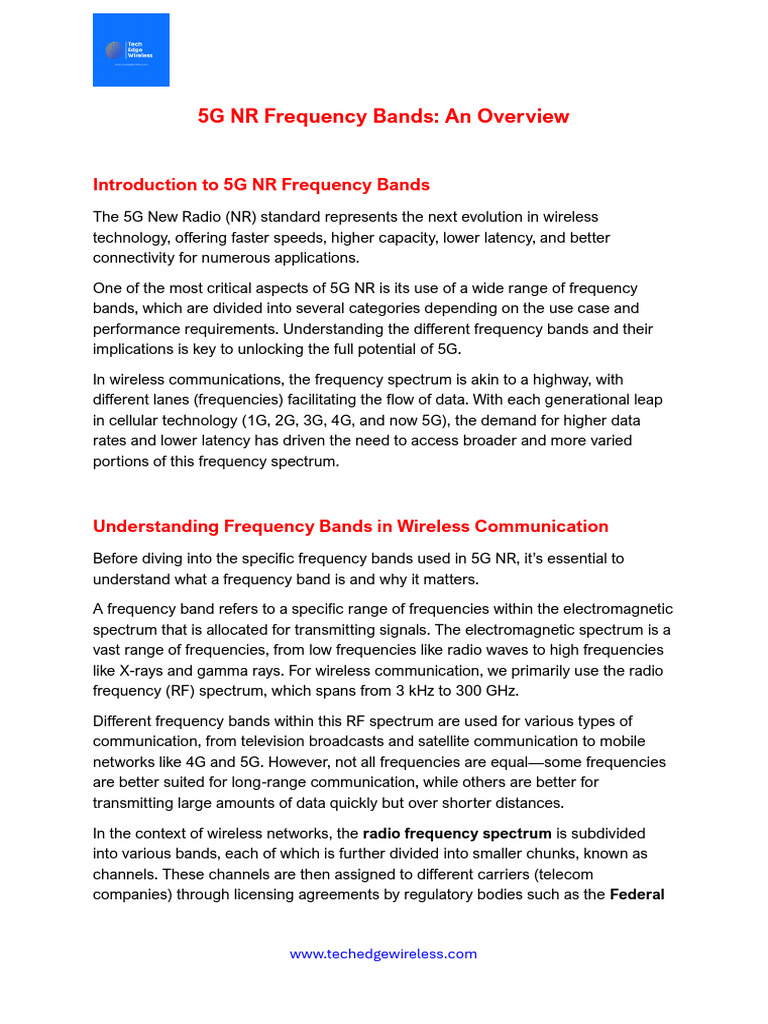 5g ncr | PDF | Radio Spectrum | Radio
