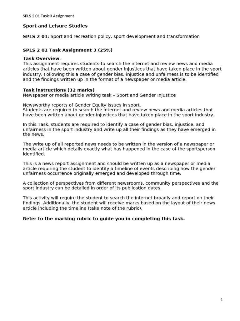 SPLS201 Task#3 Assignment 2024 | PDF | News | Human Communication