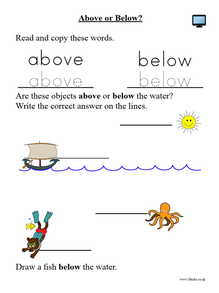 Above and Below | PDF