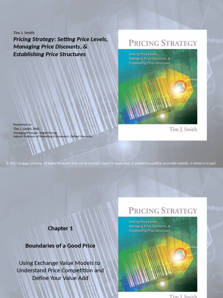 Pricing Strategy and Value Models | PDF | Pricing | Stent