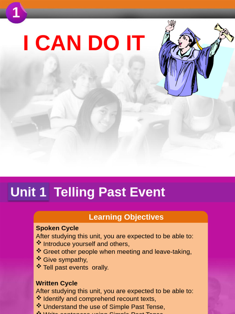 Bab 1 - I Can Do It | PDF | Linguistics