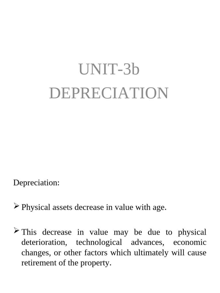 Depreciation | PDF | Depreciation | Book Value