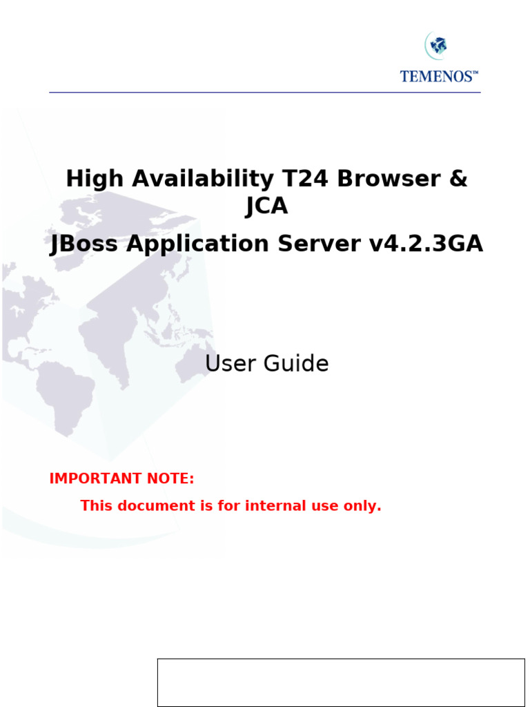 JBoss_UG_JCA_HIGH_AVAILABILITY | PDF | Computer Cluster | Load Balancing (Computing)