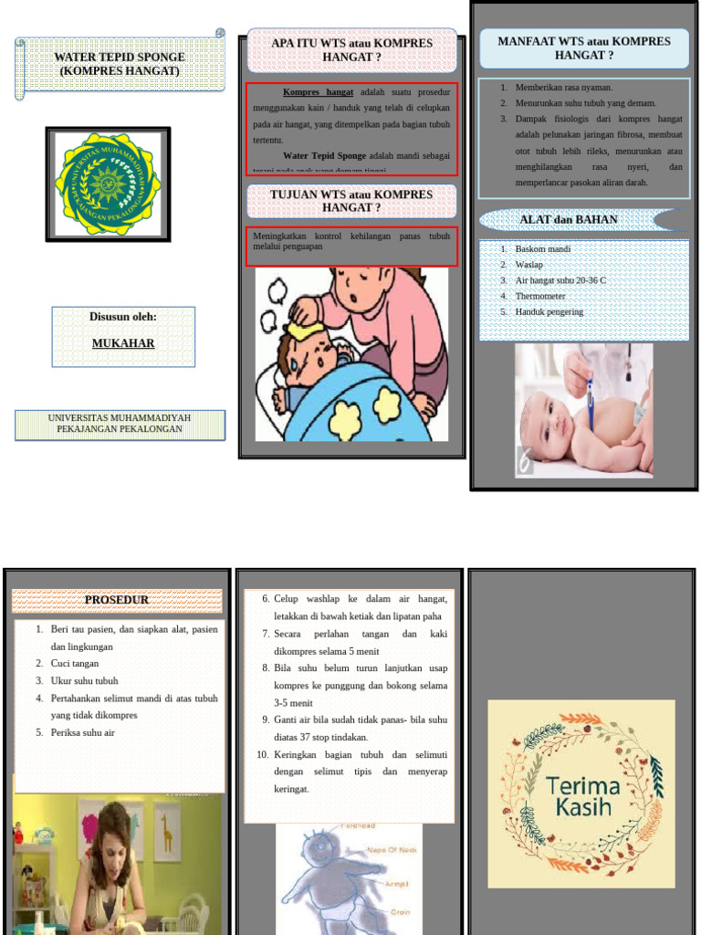 Leaflet Tepid Sponge | PDF