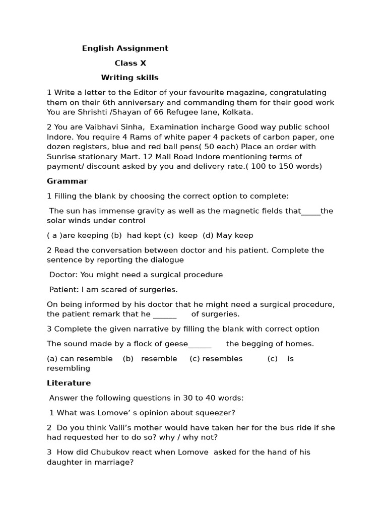 English Assignment | PDF | Religion & Spirituality