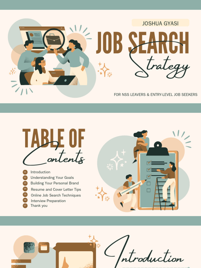 Career Guidance For NSS and Entry Level Job Seekers 1728465394 | PDF ...