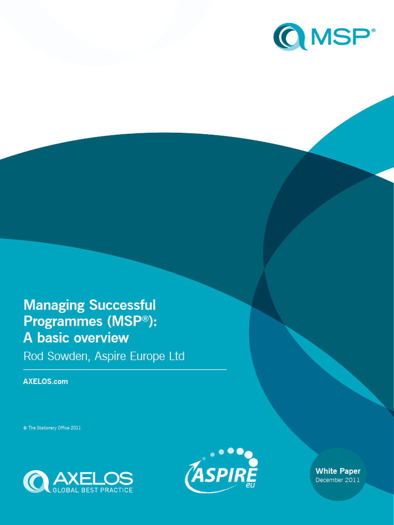 MSP a Basic Overview White Paper Dec11 | PDF | Governance | Strategic ...