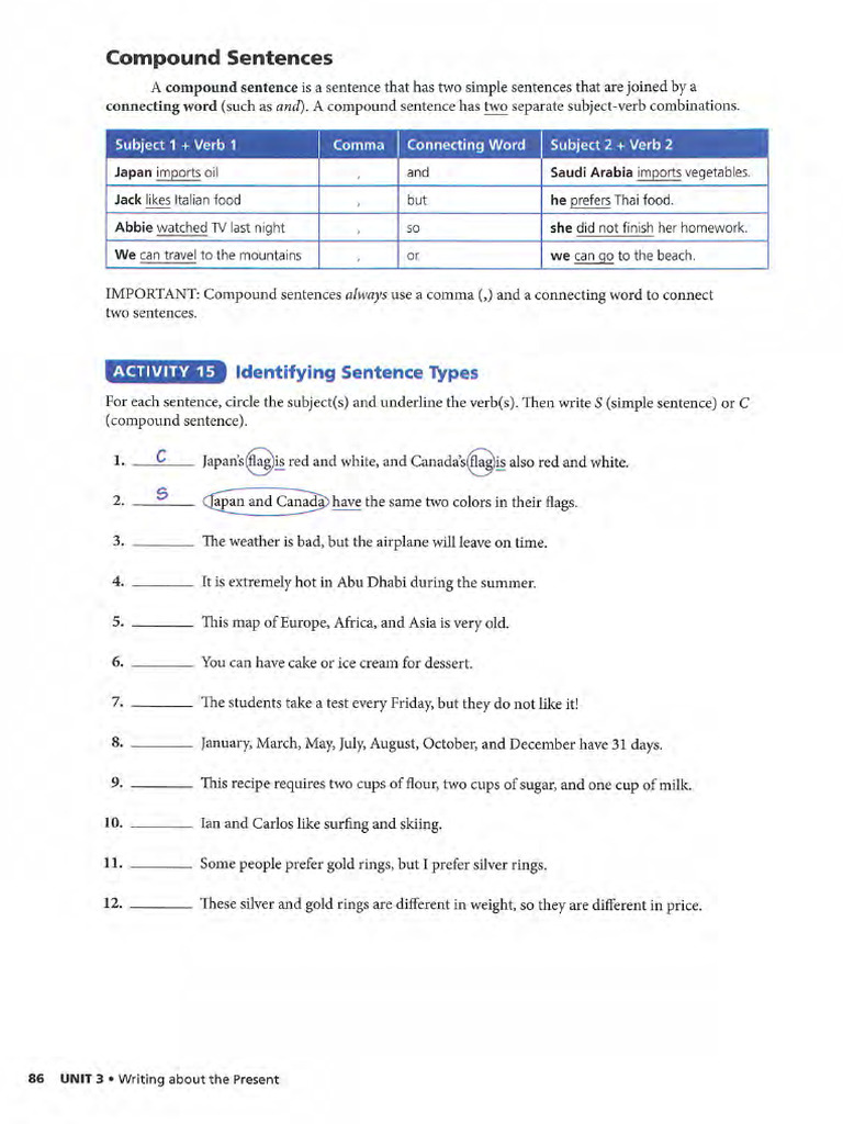 COMMA IP Writing 2-3 | PDF