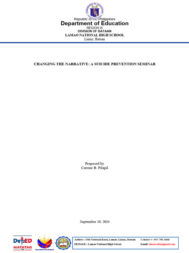 Example-of-Concept-Paper-for-a-Project-1 | PDF | Mental Health ...