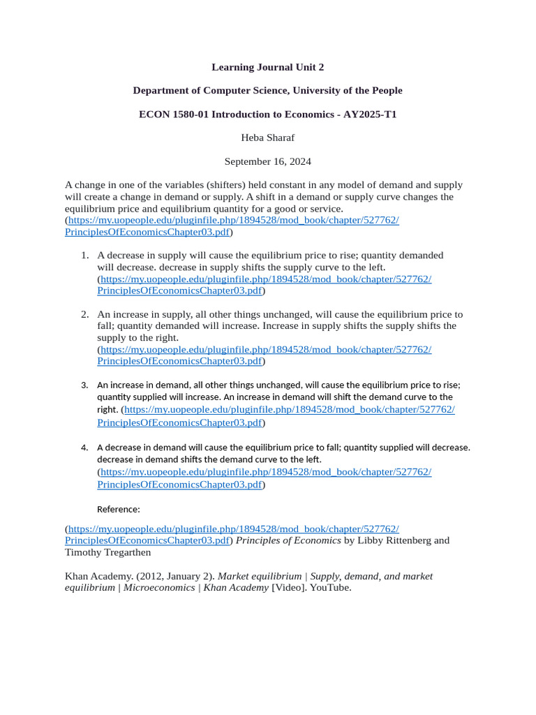 Learning Journal Unit 2 | PDF