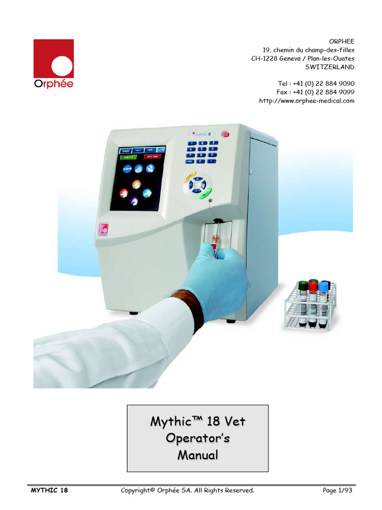 Mythic 18 Vet Operator's Manual | PDF | Electromagnetic Compatibility ...