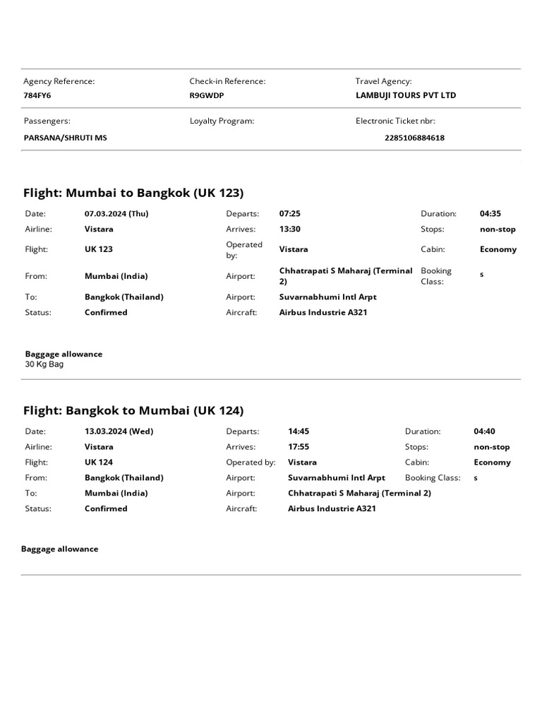 Demo Ticket | PDF