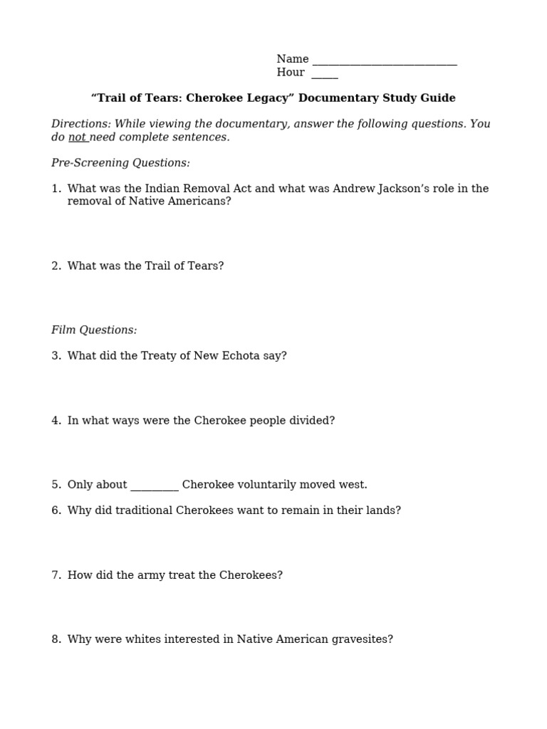 trail_of_tears_movie_questions | PDF