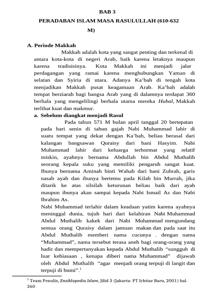 Sejarah Islam Kel 3 | PDF
